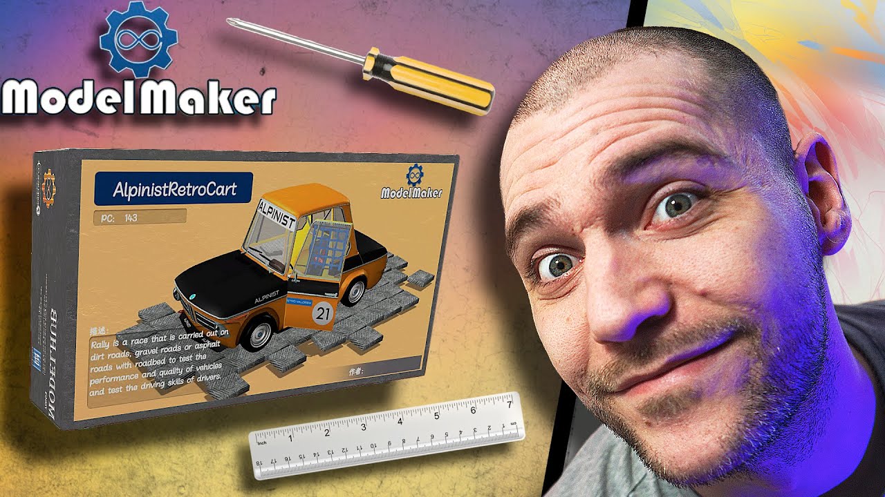 EEN AUTO IN ELKAAR KNUTSELEN! 😃 | Modelmaker - Afl. #1 (PC) NL - YouTube