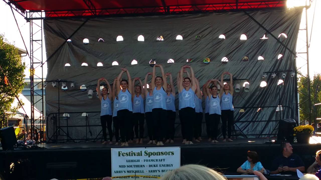 Mitchell Dance Team Persimmon Festival 2016 - YouTube