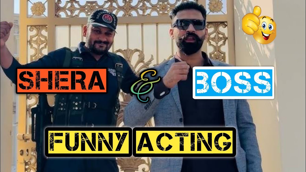 Boss and Shera Acting 😂|#comedyदम#viral #trending - YouTube