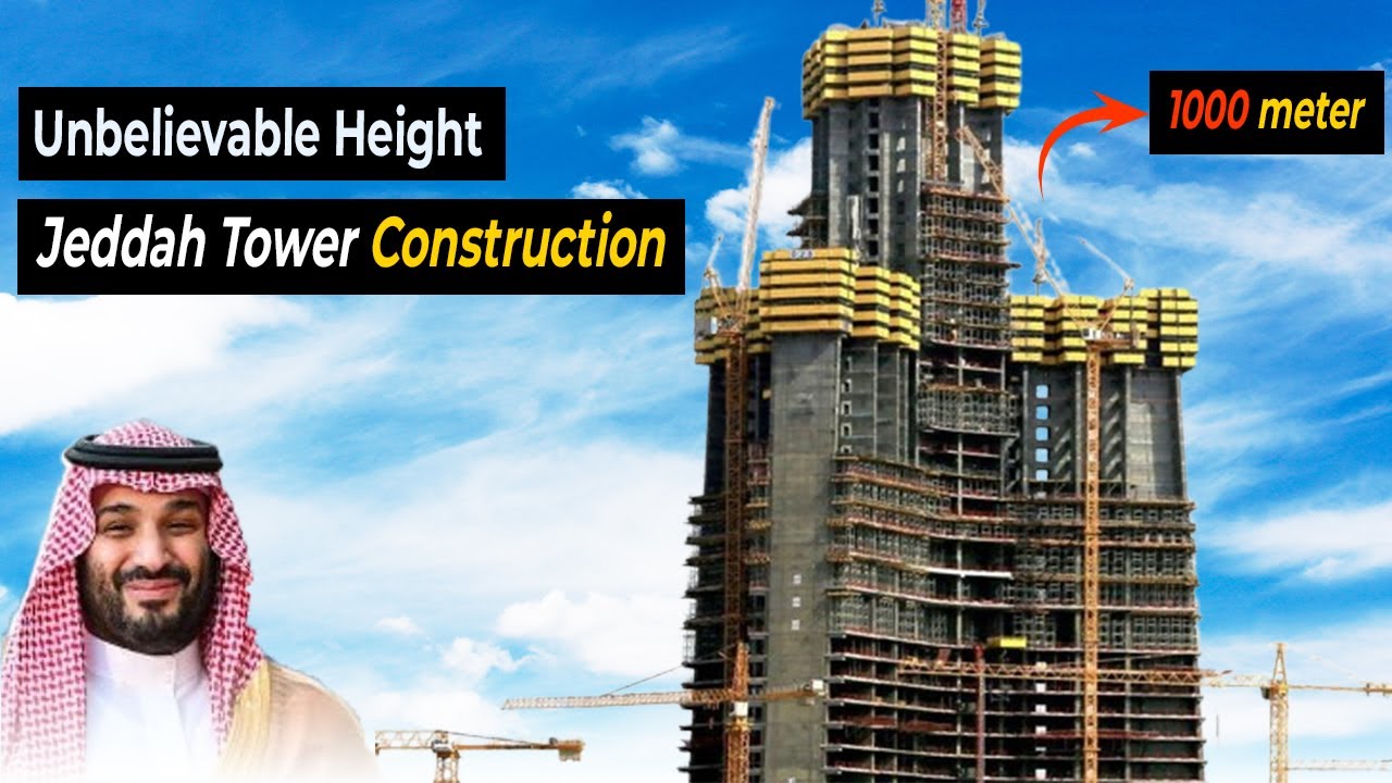 Jeddah Tower Construction started | Tallest Building | Burjkhalifa ...