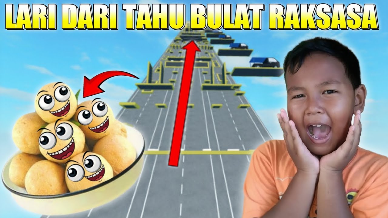 LARI DARI MENARA TOWER TAHU BULAT RAKSASA YANG SANGAT MENGERIKAN😱|TAHU ...