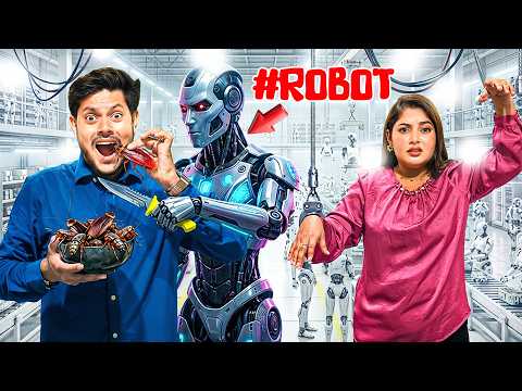 ২৪ ঘণ্টা Robot আমাদের জীবন নিয়ন্ত্রণ করলো! 😱🤖 | AI Controls Our Life For 24 Hours | Rakib Hossain