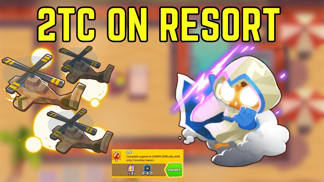BTD6 Superstorm and Comanche Commander 2TC On Resort - YouTube