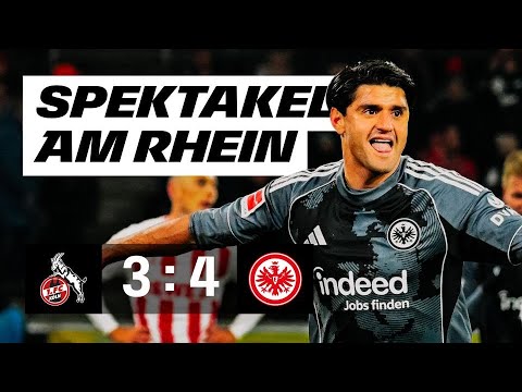 Theate und Dahoud mit Torpremieren | Highlights 1. FC Köln - Eintracht Frankfurt