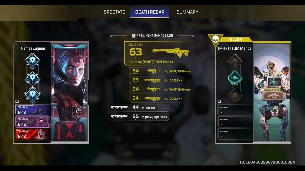 Apex Legends S19 Victory Nessie screen. - YouTube