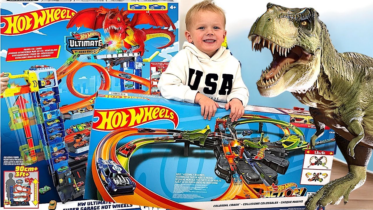 Hot Wheels Action Colossal Crash: Epic Racing & Crashing Fun! - YouTube