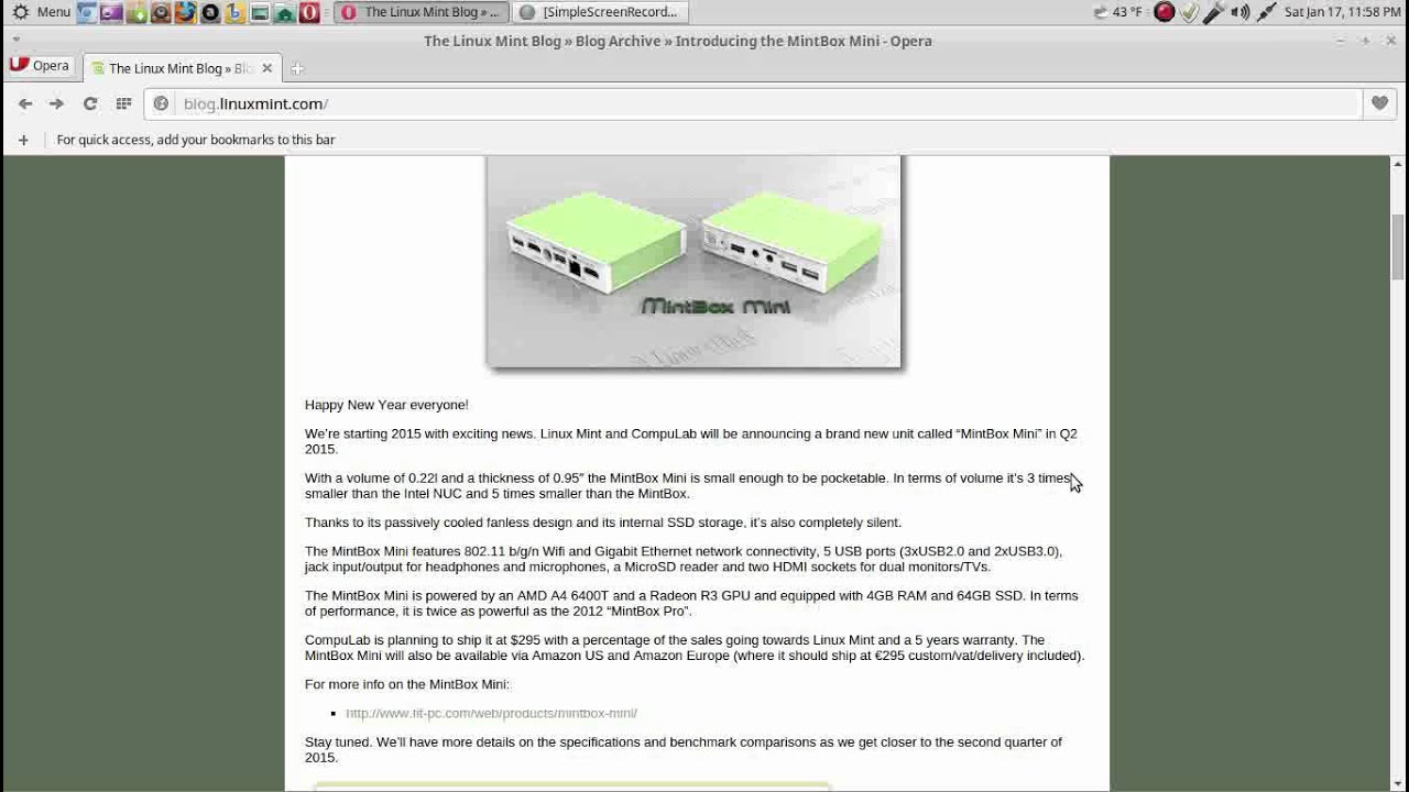 New Linux Mint PC Coming Soon! - YouTube