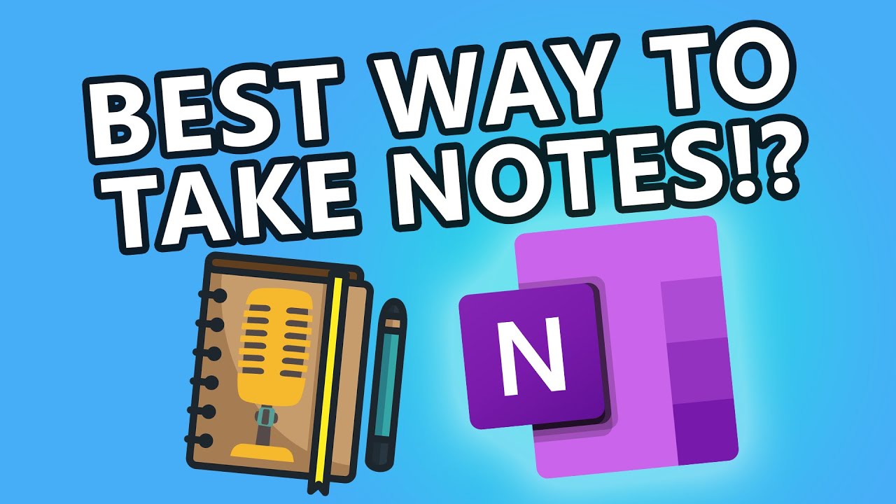 Audio Notetaking with OneNote - YouTube
