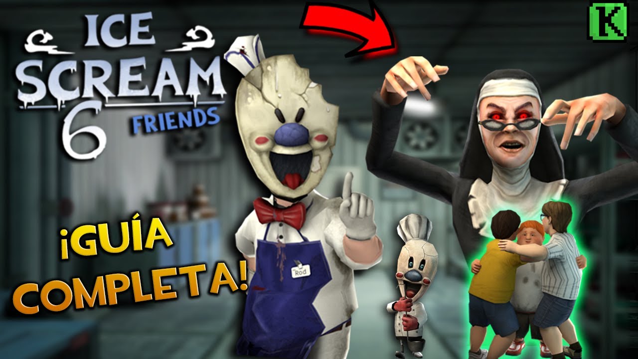 ★COMO PASAR EL ICE SCREAM 6! - Rescatando a CHARLIE - TUTORIAL EN MODO ...