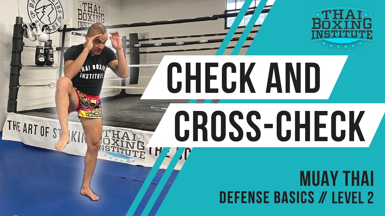 Beginners Round Kick Defense: Straight and Cross Checking | WEST LA ...