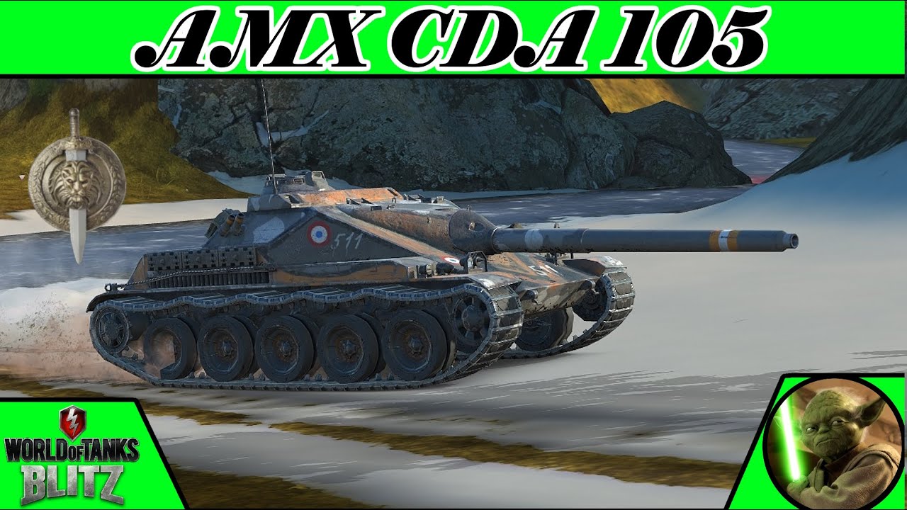 AMX CDA 105 -_- World of Tanks Blitz - YouTube