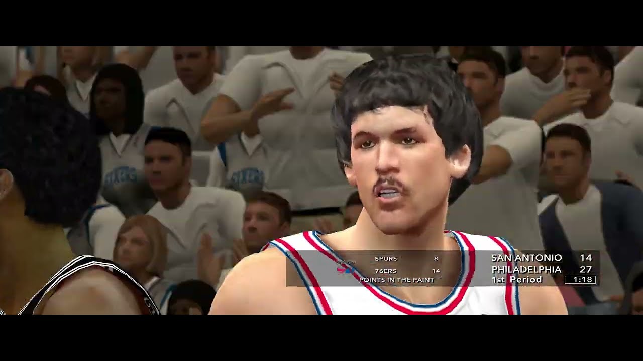 Will the Spurs' Hot Streak Continue? 1977 76ers vs Spurs East ...