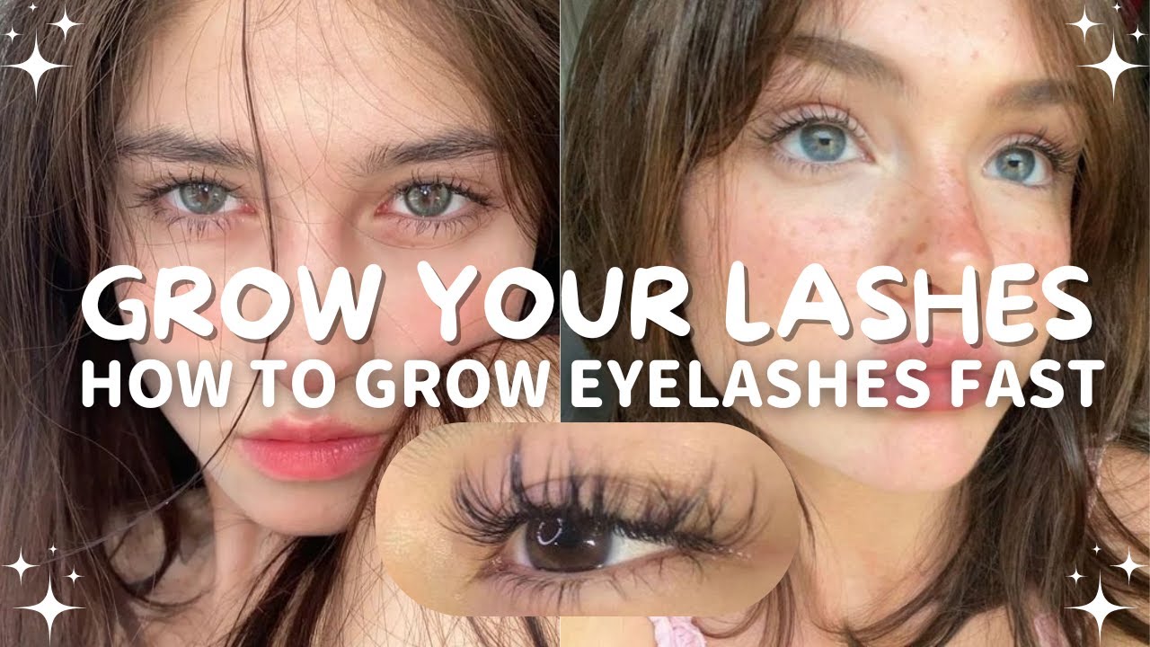 How I GROW MY LASHES in Just a WEEK? - YouTube