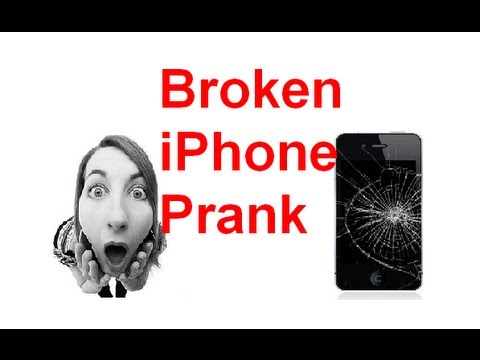 Broken iPhone PRANK! - YouTube