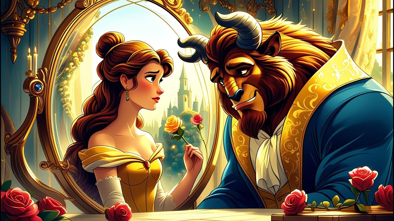 Beauty and the Beast: A Read-Aloud Fairy Tale Book w/ Stunning ...