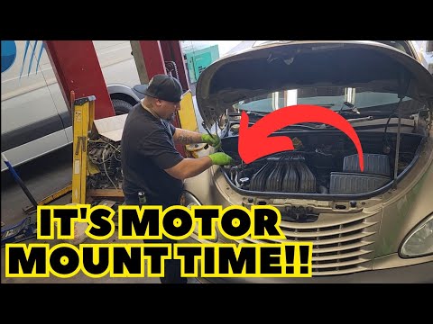 PT Cruiser Motor Mounts Replacement - YouTube