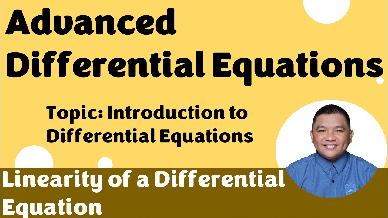 Linearity of Ordinary Differential Equation II Introduction to ...