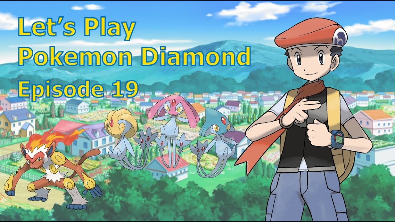 Pokemon Diamond Walkthrough (NDS) - Gameplay - Episode 19 [No ...