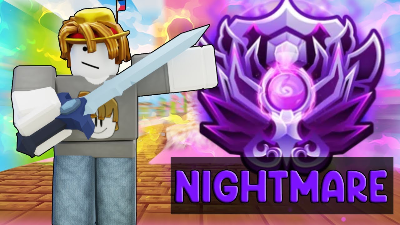 How I Got My Alt NIGHTMARE RANK in SEASON 9! EP.2 (Roblox Bedwars ...