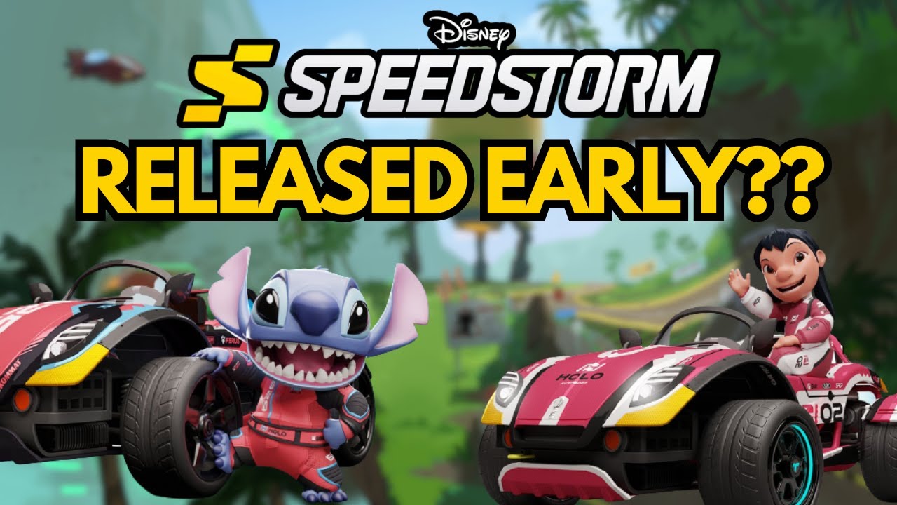Disney Speedstorm MESSED UP... Lilo & Stitch Racers Released Early ...