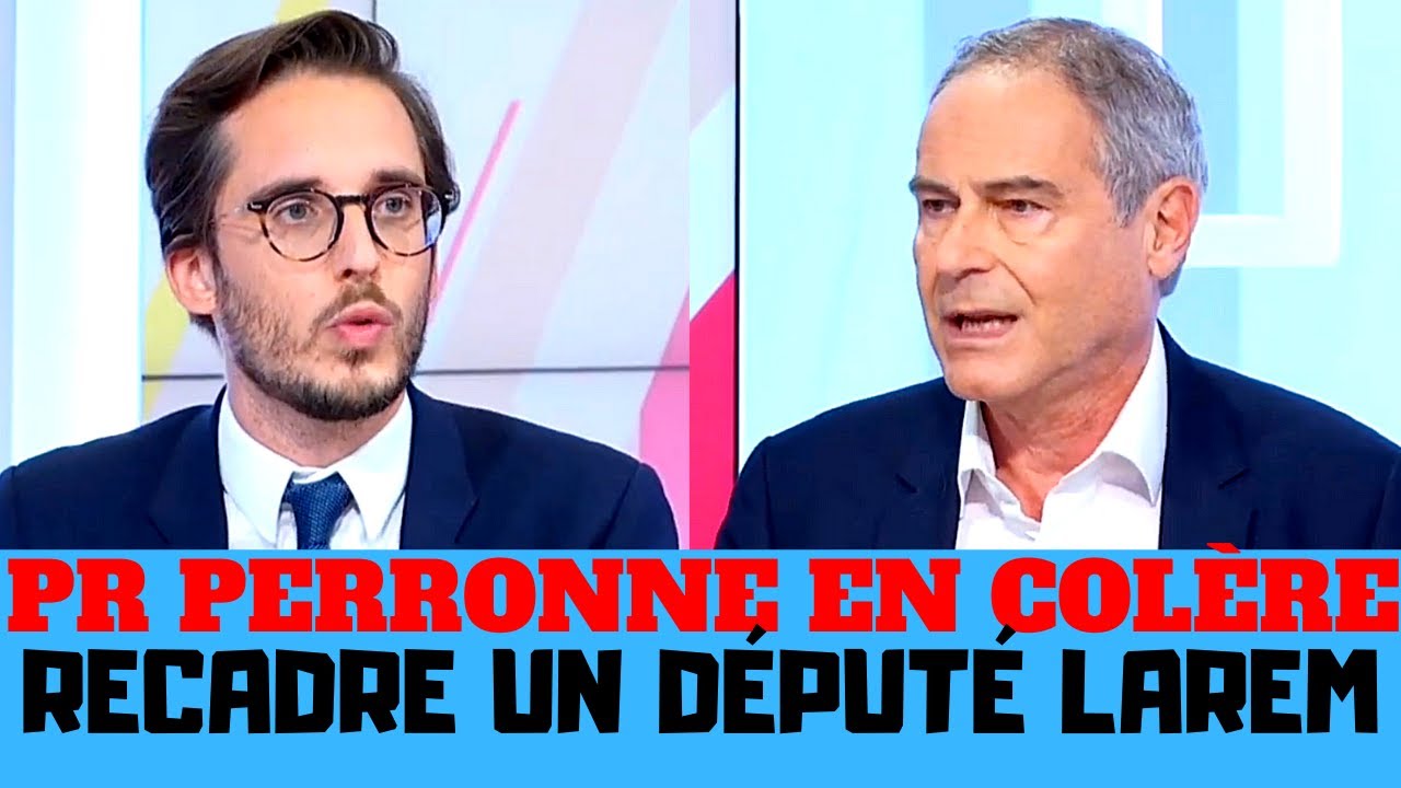Le Pr Christian Perronne en colère recadre un député LAREM - YouTube