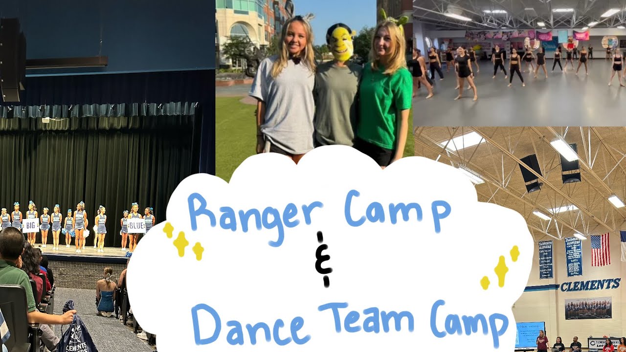 Ranger Camp & Dance Team Camp - YouTube
