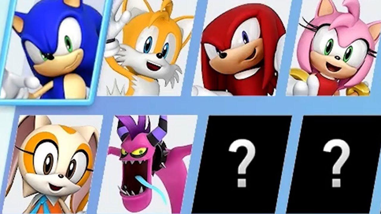 Every Character in Sonic Racing CrossWorlds (So Far) - YouTube