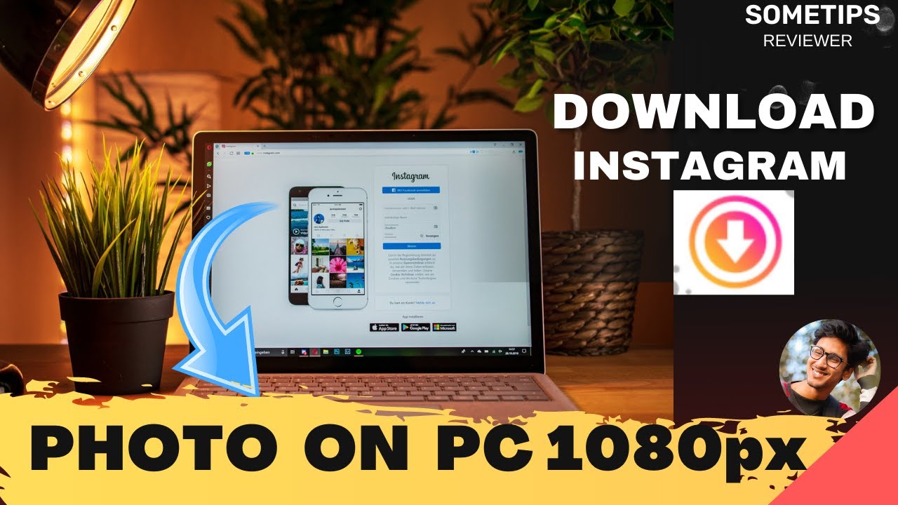 How to download instagram photos on pc !! download instagram photo via ...