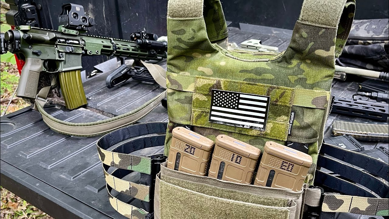 First look at my Spiritus Systems lv119 over plate carrier - YouTube
