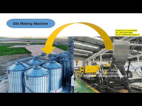 Silo sheet machine { Silo line }【 Silo side sheet machine 】 - YouTube