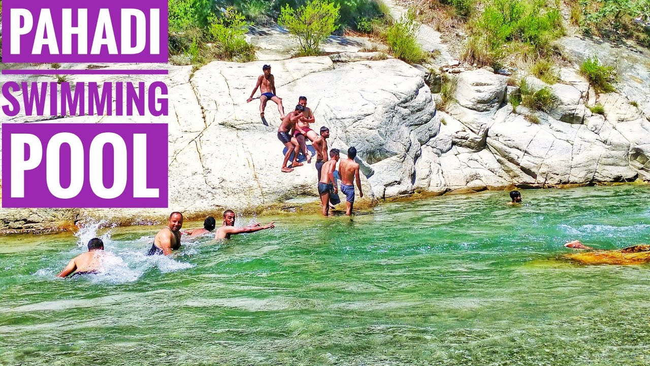 Pahadi swimming pool ||Pahari life style vlog||himachal Pradesh||Pawan ...