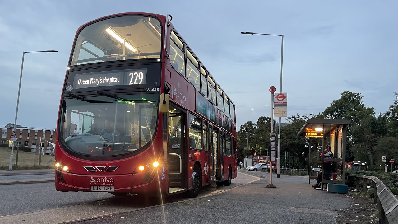 [F1] Kickdown | Arriva London | DW448 LJ61CFL | Route 229 - YouTube