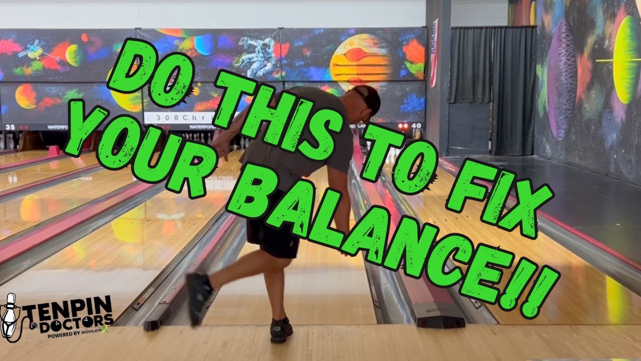 Fix your balance in bowling with these few tips - YouTube