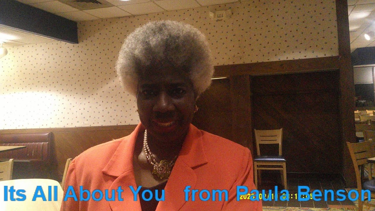 Its All About You Paula Benson's Show #paulabenson #sweetlove - YouTube