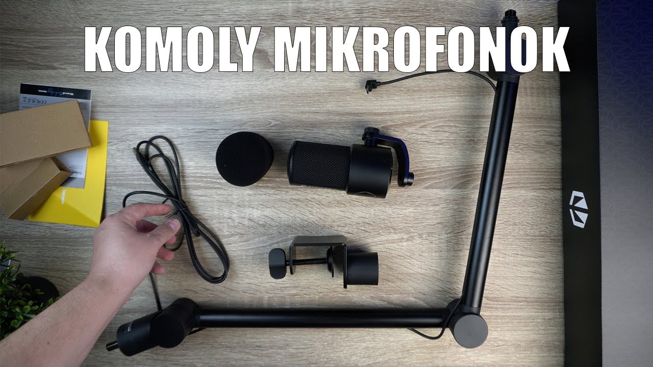STREAM, PODCAST? ITT VANNAK HOZZÁ A MIKROFONOK! ENDORFY SOLUM BROADCAST ...