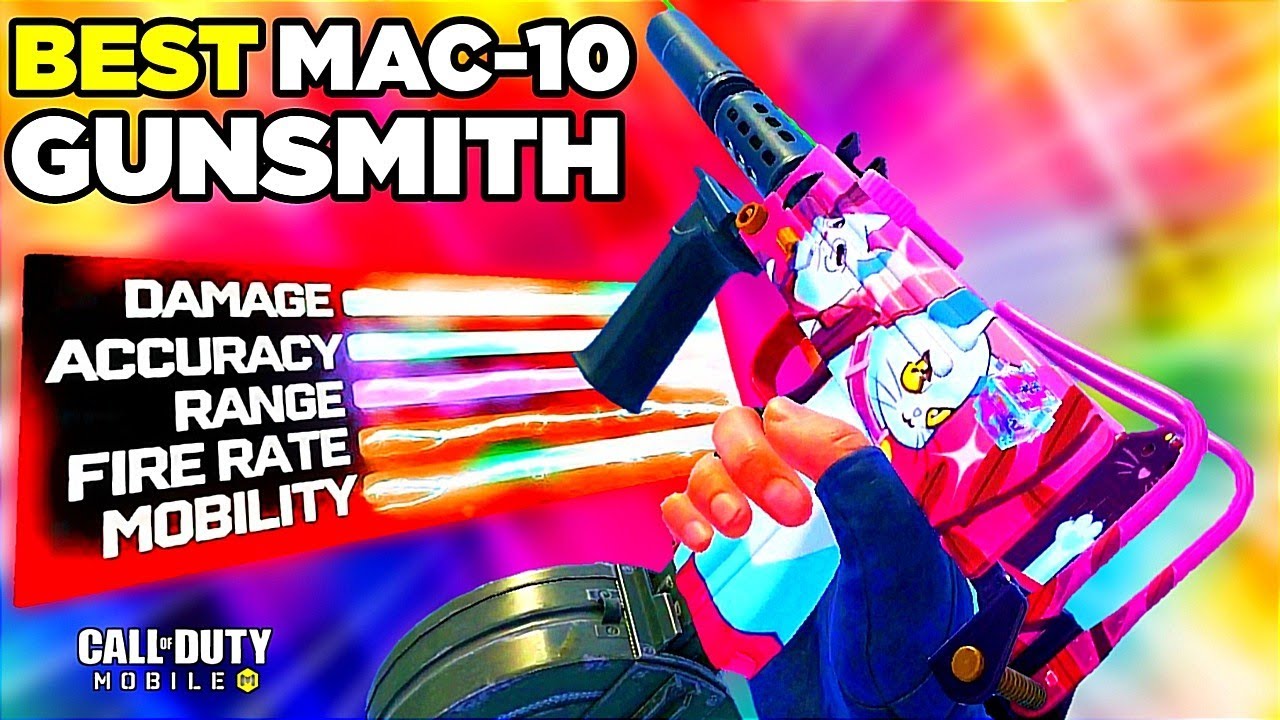 THIS MAC 10 GUNSMITH IS UNSTOPPABLE | MAC 10 ATTACHMENT | MAC 10 ...