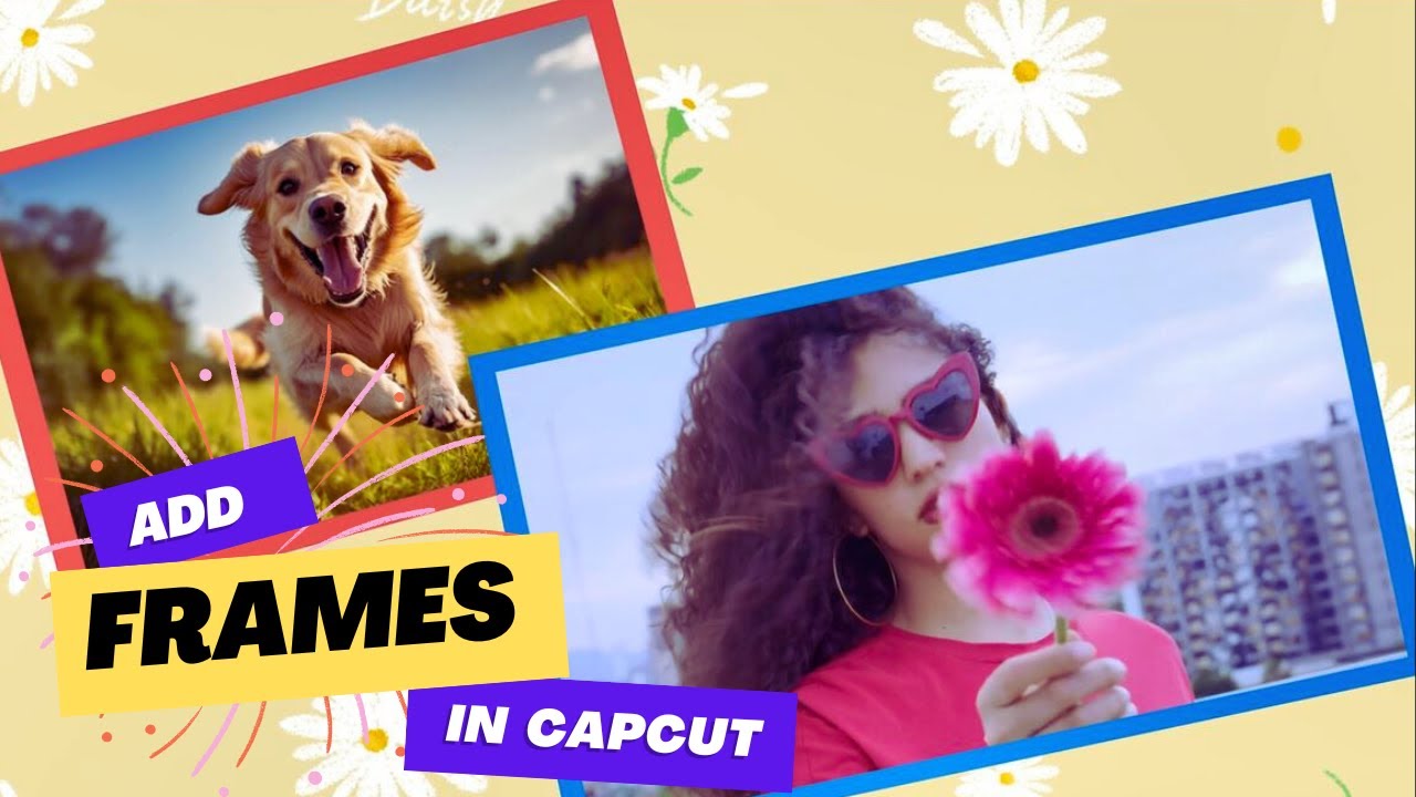 How to Add Frames and Boarders to your Videos and Images in Capcut (Capcut Tutorial) - YouTube