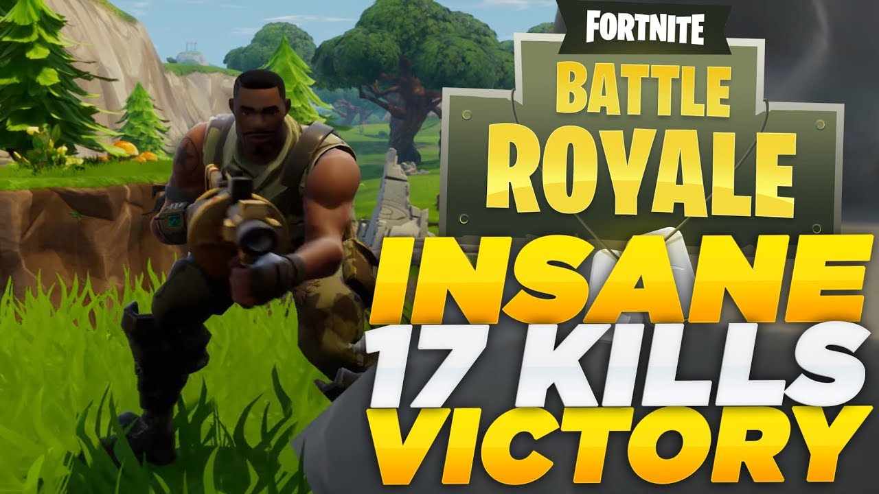 17 Kills Win Highlights [Fortnite Battle Royale] - YouTube