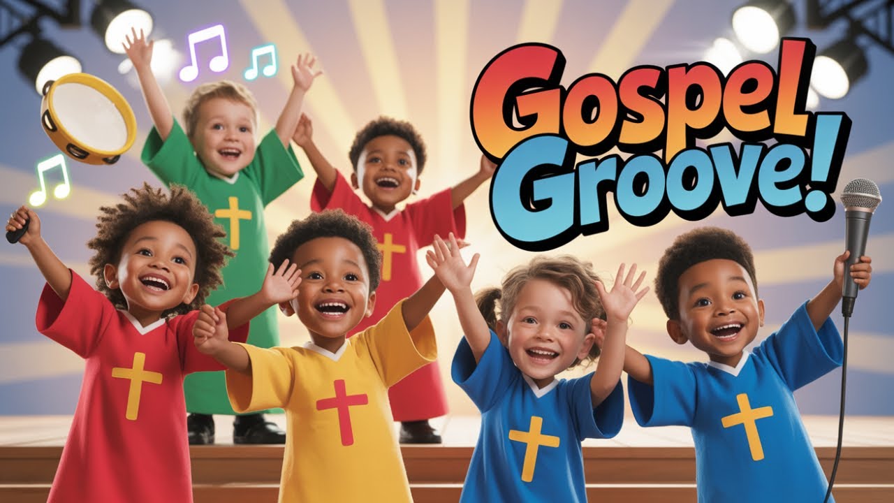 Gospel Groove! 🎶 ️ | Fun Praise & Worship Song for Kids | Clap, Dance ...
