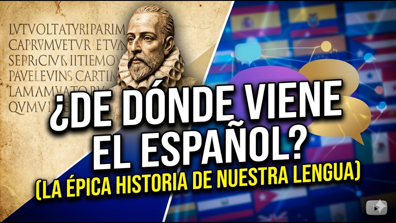 ¿De dónde viene el español? - YouTube