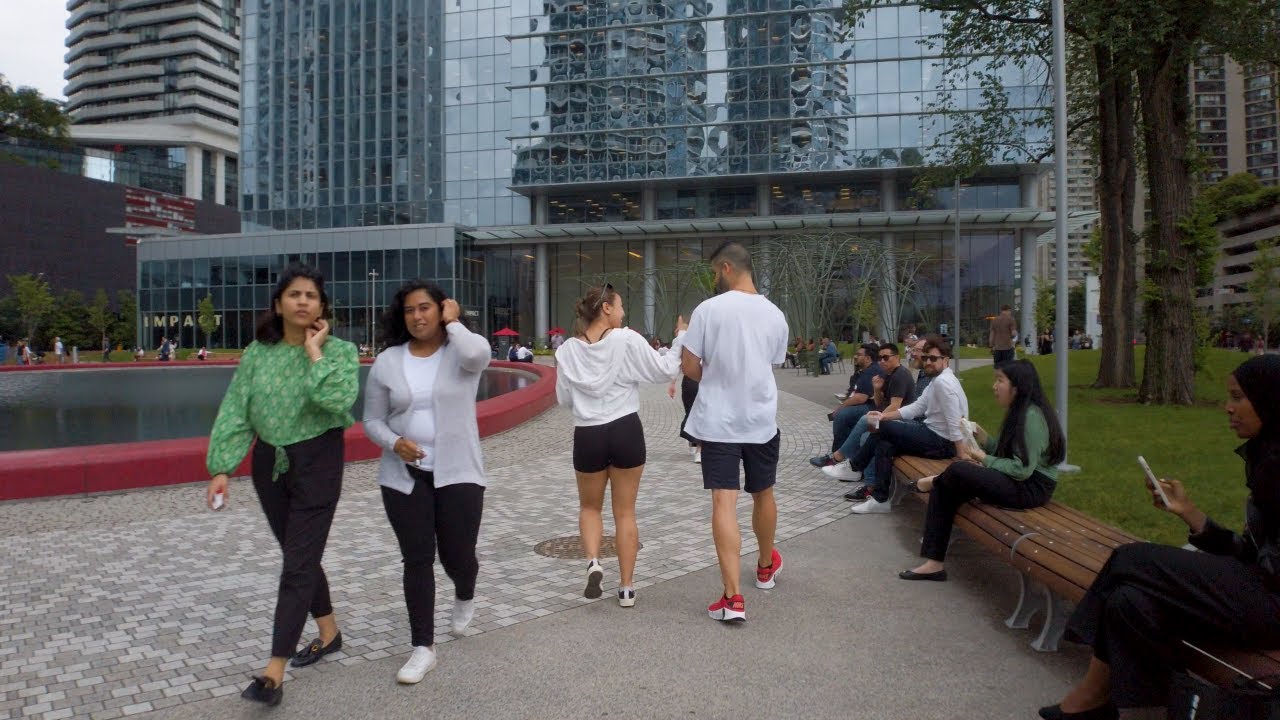 Walking in Downtown Toronto | Love Park, Queens Quay, Harbourfront [4K ...