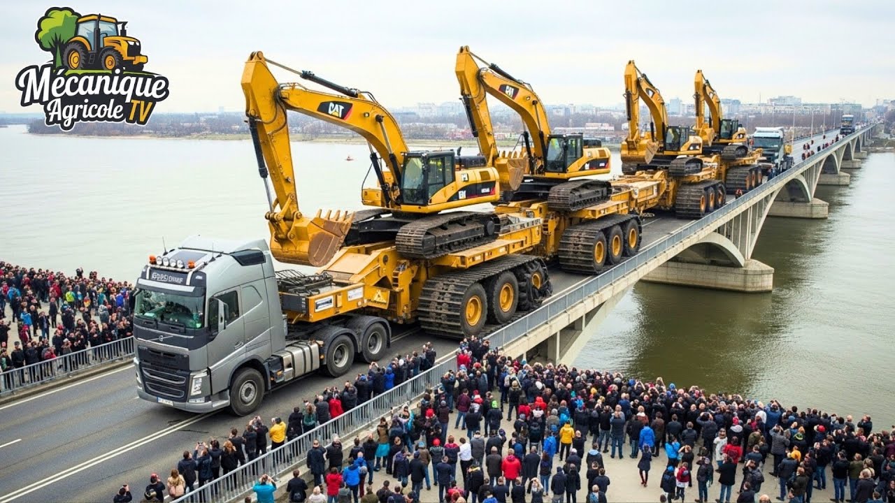 90 MACHINES GÉANTES transportant des charges inimaginables | Les défis ...