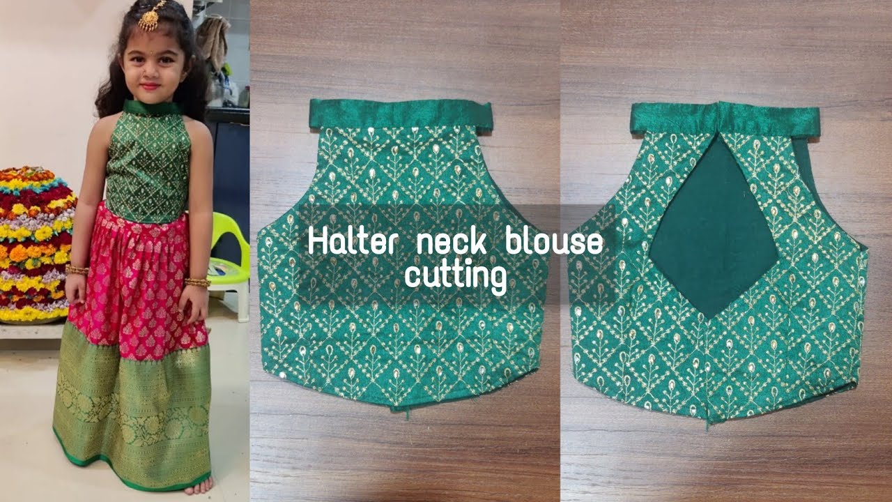 how to cut halter neck blouse #howtotakemeasurements ...