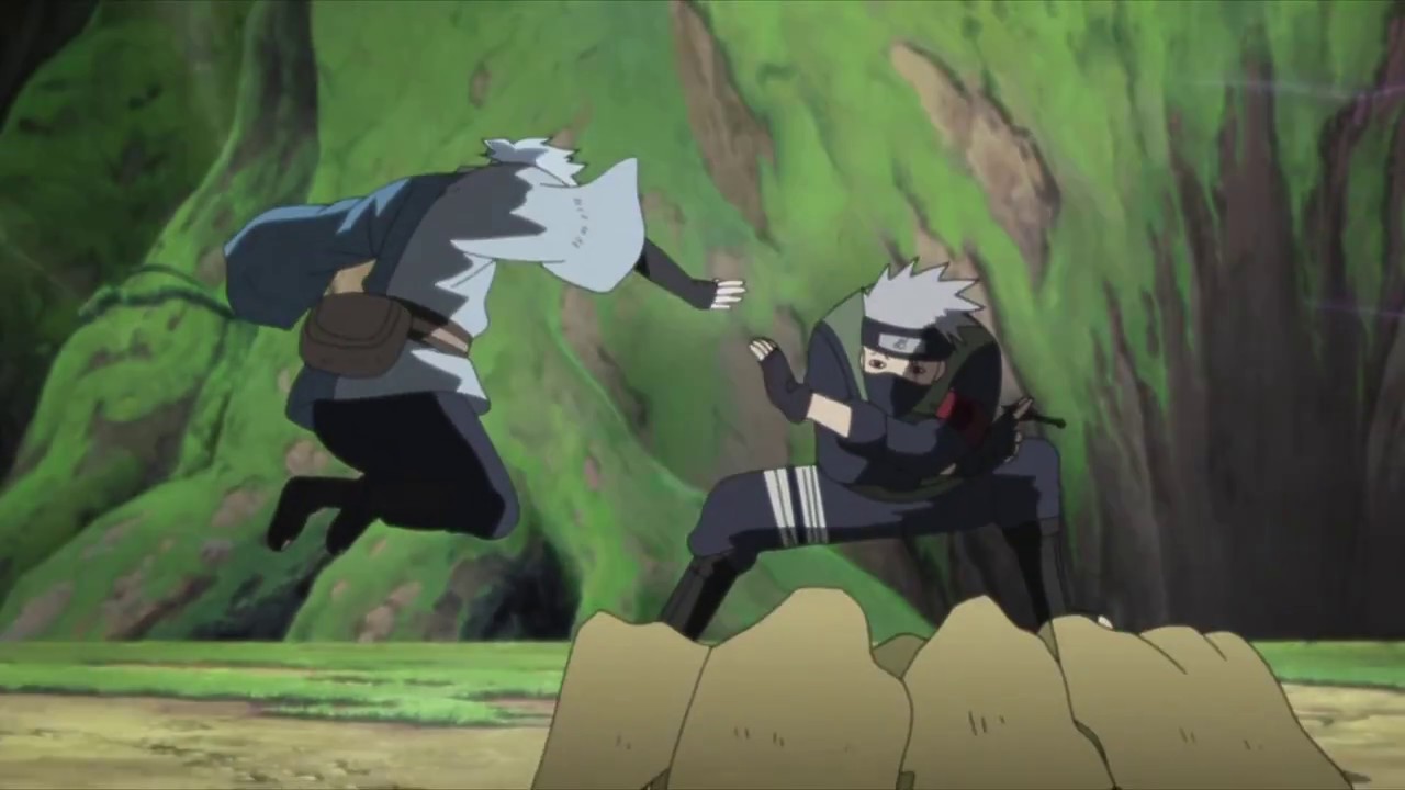 Genin Exam: Boruto vs Kakashi Part 2 [1080p60] - YouTube