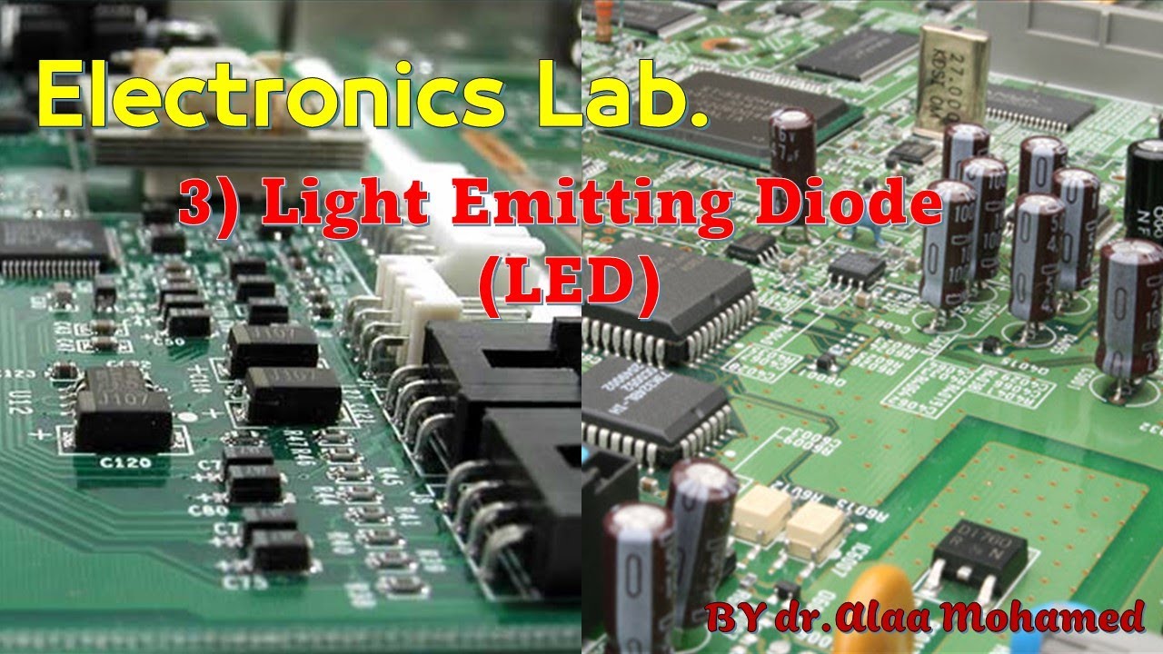 characteristic curve of LED كلية علوم وتربية وحاسبات - YouTube