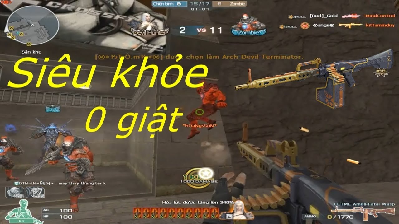 TXT - CETME AMELI MG SIÊU KHỎE KHÔNG GIẬT - TIẾN ZOMBIE V4 - YouTube