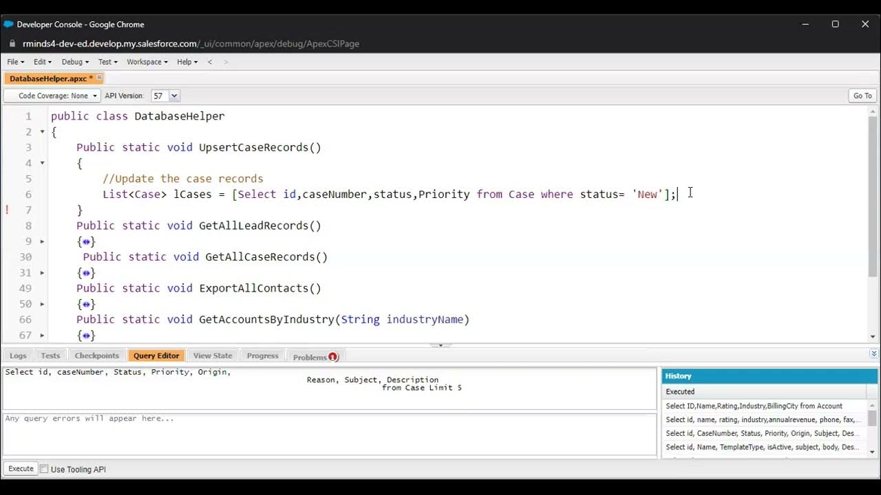 Apex Programming - DML Operations - YouTube