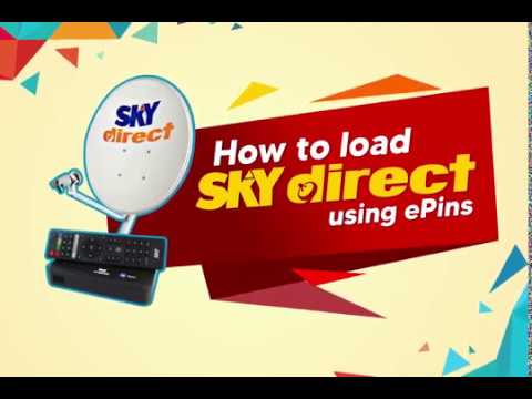 HOW TO LOAD SKY Direct using ePins by LOADMANNA - YouTube