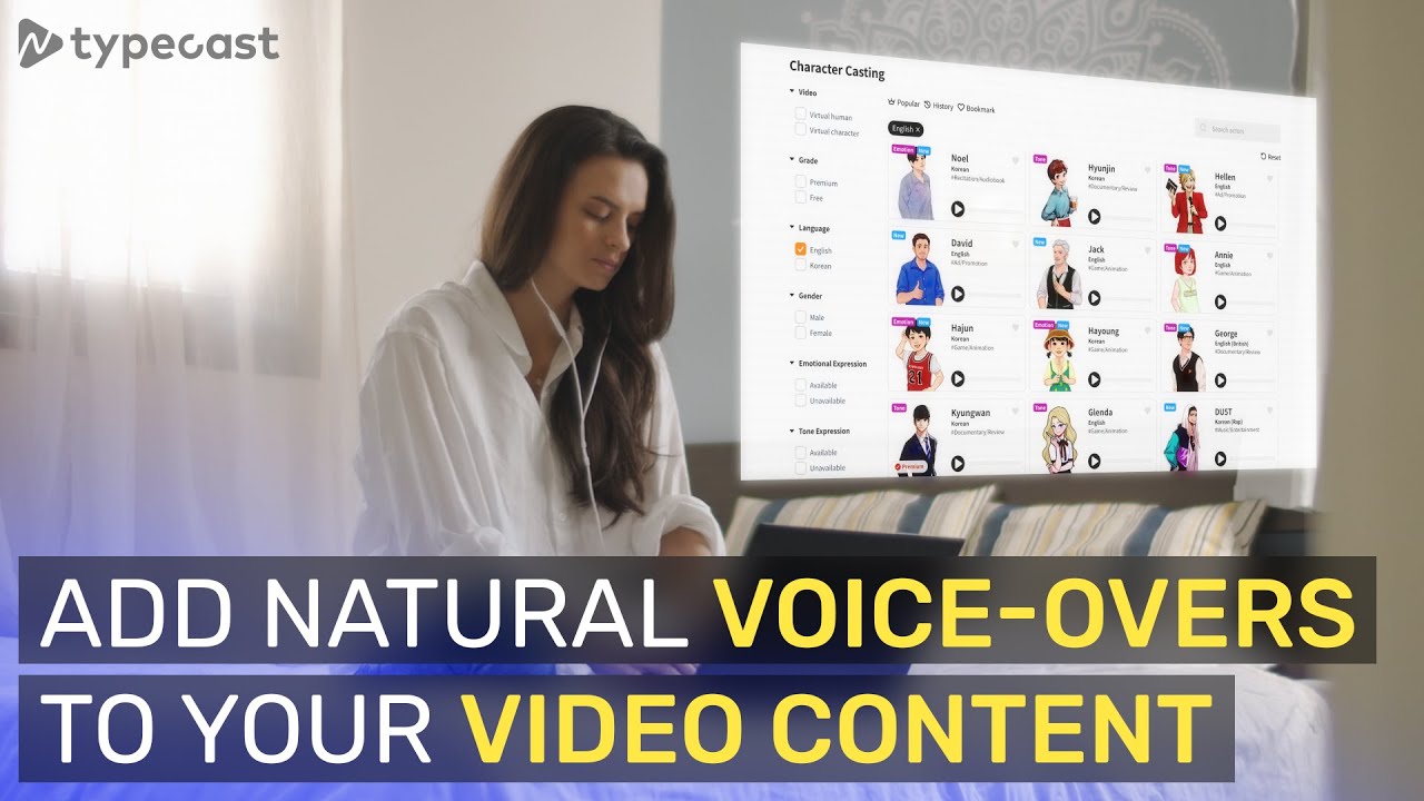 AI Text to Speech Characters with Typecast - YouTube