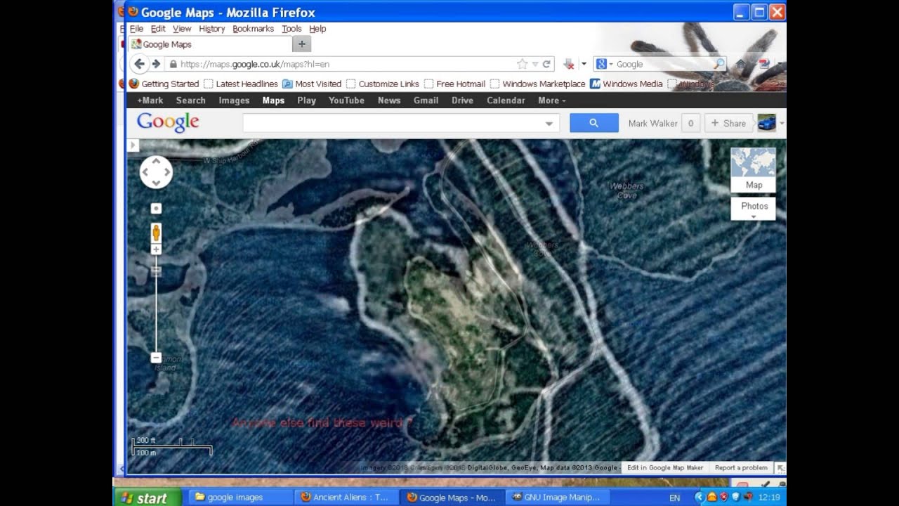 Google earth unbelievable findings. Crazy stuff. illuminati secret ...